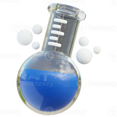 Round Flask 3d Illustration 47246277 Png