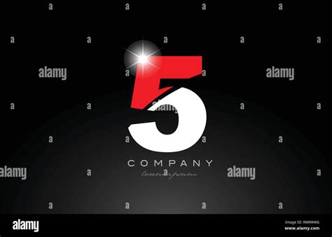 Red 5 Stock Vector Images Alamy