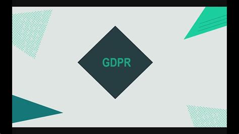 Gdpr Intro 0 To Pro Series Why Was Gdpr Introduced Video 3 Youtube Gdpr Intro 0 To Pro Series Why Was Gdpr Introduced Video 3 Youtube