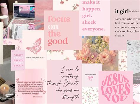 Pink Bible Verse Laptop Wallpapers Wallpaper Cave