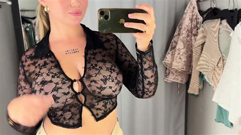 K Transparent Clothes Haul See Through Try On