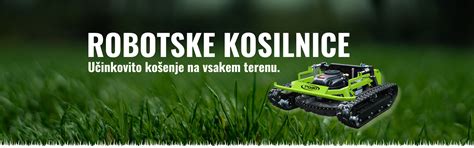 Servis Pogo M Tech Robotske Kosilnice Na Daljinsko Upravljanje