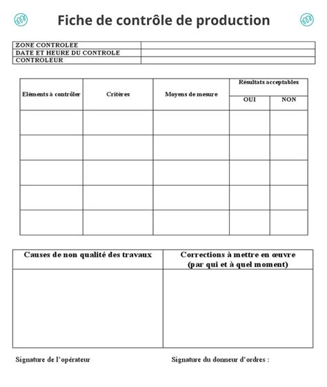 Créer Une Fiche De Contrôle Qualité Exemple Et Modèle Plugnotes