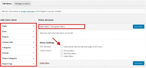 Cara Menambahkan Atau Menyesuaikan Menu Navigasi Di WordPress CodeWatchers