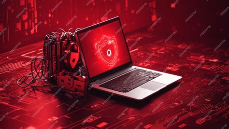 Premium Photo Cybersecurity Data Breach Encryption Firewall Malware Phishing Ransomware