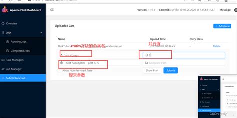 Flink 提交jobflink Job Csdn博客