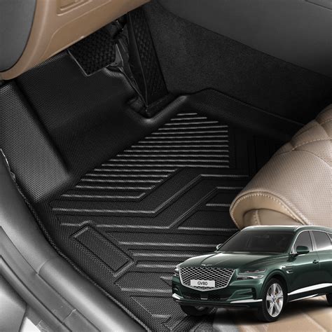 오토모듬 제네시스 Gv80 Gv80 페이스리프트 차량용 Tpe 풀커버 바닥매트 카매트 자동차매트 오토모듬