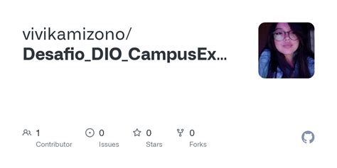 Github Vivikamizonodesafiodiocampusexpert