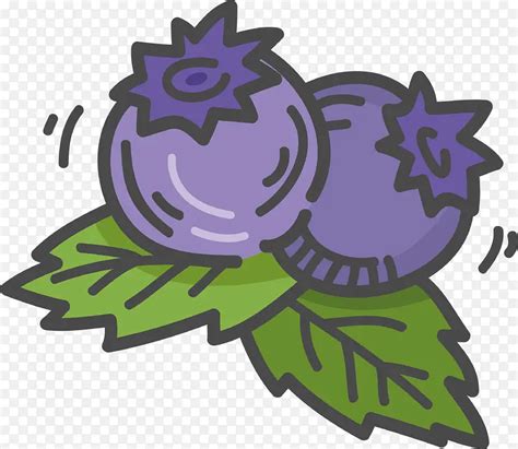 卡通手绘蓝莓PNG图片素材下载 图片编号8619528 PNG素材网