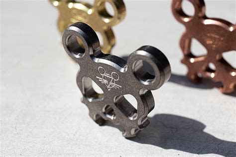 Giantmouse Morbid Mouse Mini Titanium Bottle Opener Advantageously