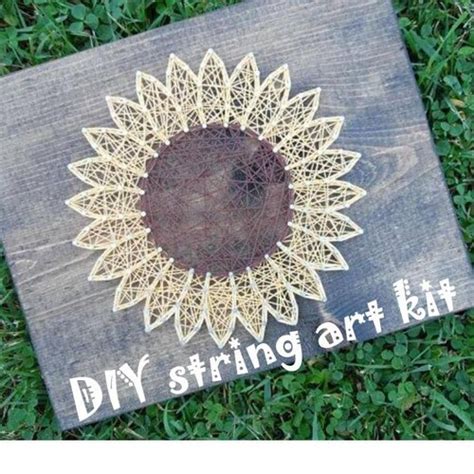 Diy Cross String Art Kit Etsy