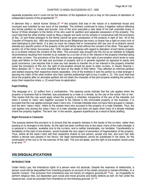 Disqualification Pdf Inheritance Widow