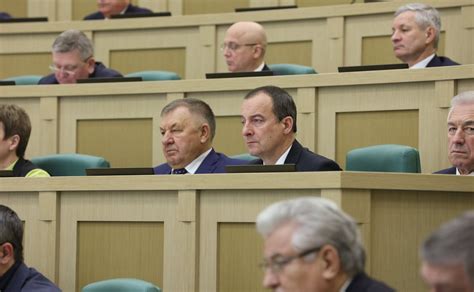 Заседание Совета законодателей Российской Федерации при Федеральном Собрании Совет Федерации