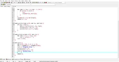 Shahnawaz Hussain On Linkedin 100daysofcode C Codingchallenge Quicksort Sortingalgorithms