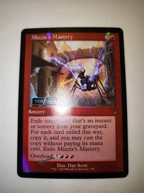【未使用】新品未使用【001500】ミジックスの熟達mizzixs Mastery ダブルレインボウ Foil 旧枠 ラヴニカ