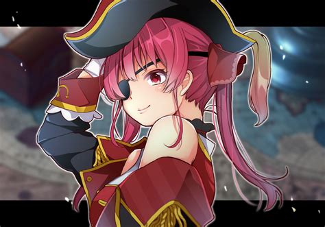 Safebooru 1girl Arm Up Bangs Bare Shoulders Black Eyepatch Black