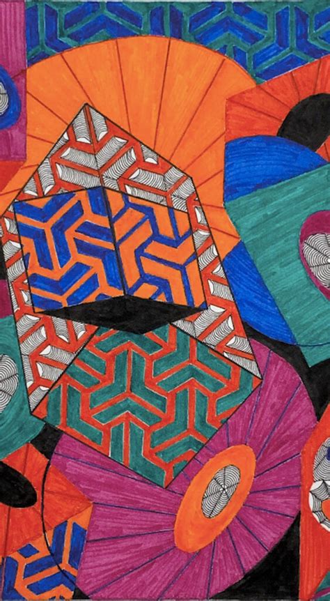 Drawing 27 By Margo Allman At Blue Streak Galleryedited