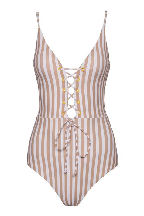 One Piece Lace Swimsuits