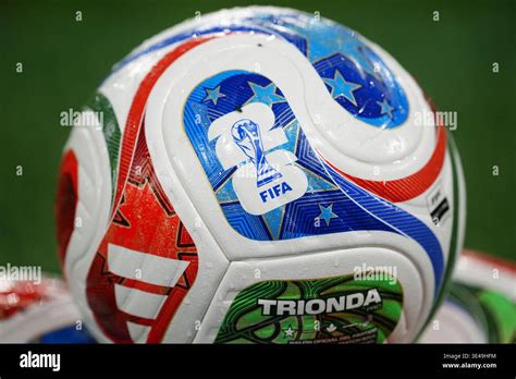 Detail View Of An Adidas Trionda World Cup Match Ball Before The 2026