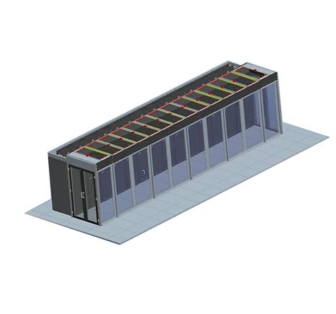 Communication Integrated Solution Single Double Row Cold Aisle Modular Data Center