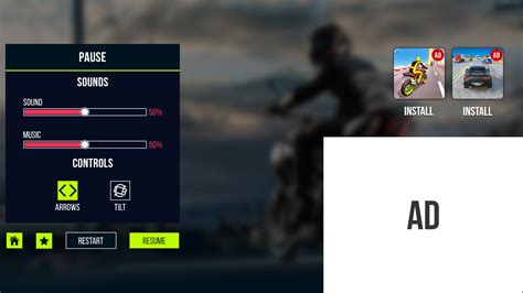 Traffic Rider Game Ui 10 Images Behance