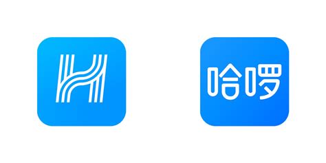 苏州LOGO设计 苏州logo设计 哈啰出行升级为哈啰更换新 LOGO设计 和品牌口号 极地视觉设计 苏州极地品牌设计