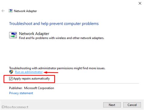 How To Run Network Adapter Troubleshooter In Windows