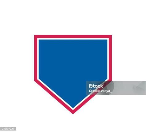 야구 홈 플레이트 벡터 아이콘입니다 벡터 템플릿 디자인 실루엣 재생 본거지 스포츠 Championship에 대한 스톡 벡터 아트 및 기타 이미지 Istock