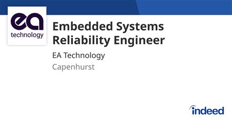 Embedded Systems Reliability Engineer Capenhurst