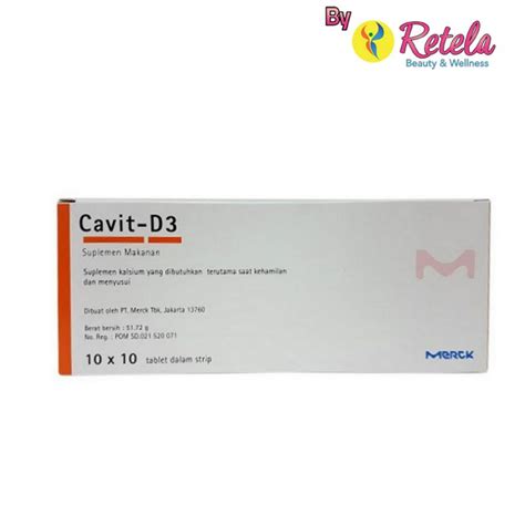 Jual Cavit D3 1 Strip 10 Tablet Shopee Indonesia