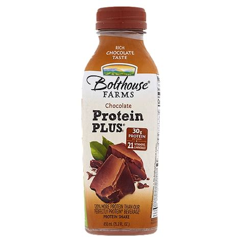 Bolthouse Farms Protein Plus Chocolate Protein Shake 152 Fl Oz Fairway