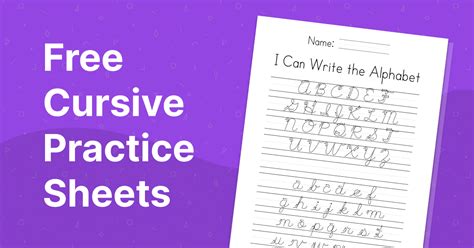 How To Write The Alphabet In Cursive Free Downloads