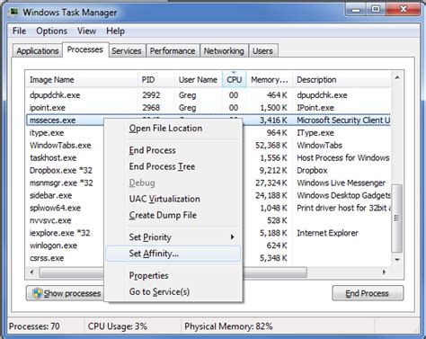 Changing The Affinity Setting In Windows To Gain A Performance Edge M A S Electronics Blog