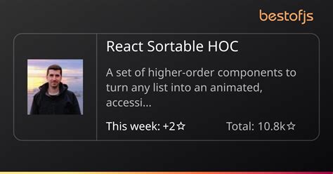 best of js react sortable hoc