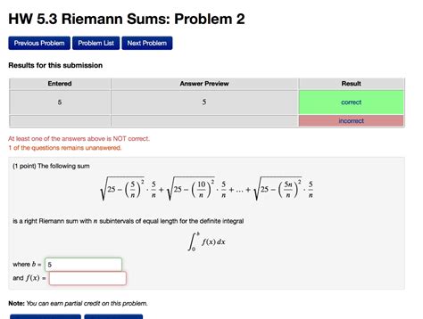 solved the following sum is a right riemann sum with n