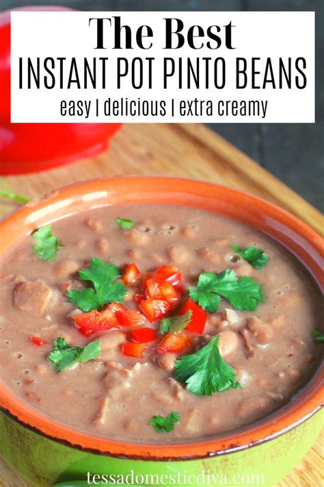 Amazing Ranchera Style Instant Pot Pinto Beans Pressure Cooker