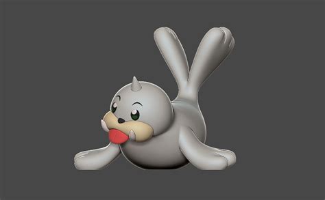 Pokemon Seel Evolution Pack 3d Model 3d Printable Cgtrader