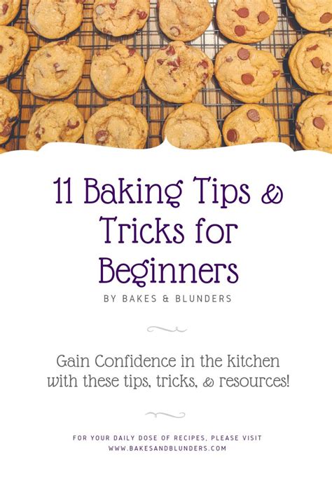 11 Baking Tips And Tricks For Beginners Bakes And Blunders Baking