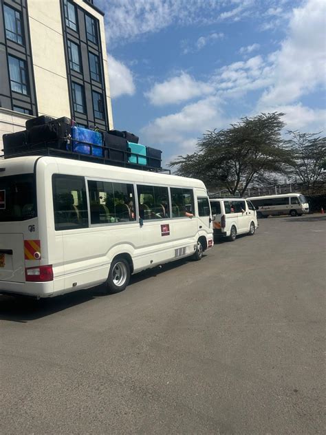 Luxury 25 Seater Coaster Bus For Hire At Jomo Kenyatta International