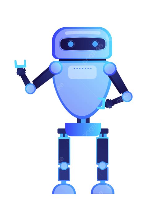 Robot Tech Clipart Hd Png High Tech Blue Robot High Tech Blue Robot
