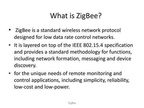 Ppt Zigbee Compared To Bluetooth Powerpoint Presentation Free
