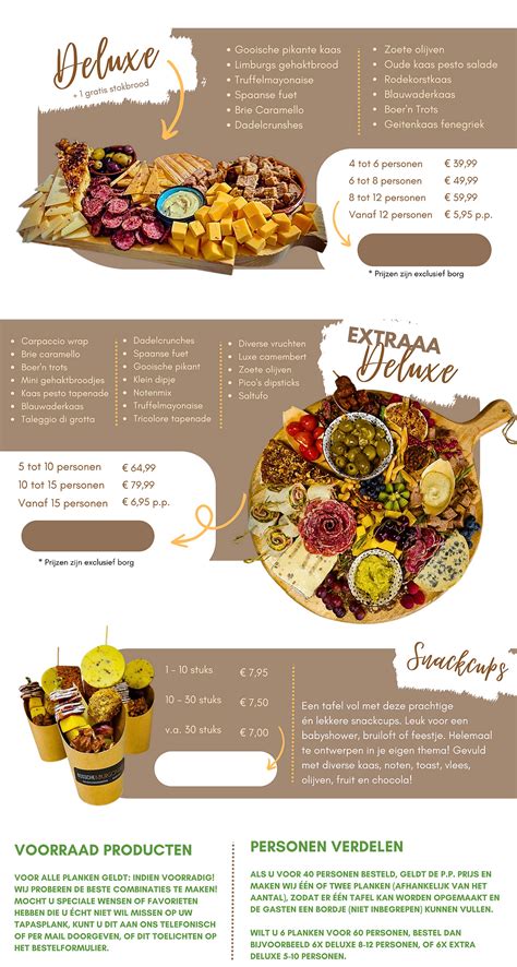 Tapasplanken Bossche Bourgondier S Hertogenbosch