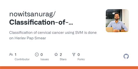 Github Nowitsanurag Classification Of Cervical Cancer Using Machine Learning Classification