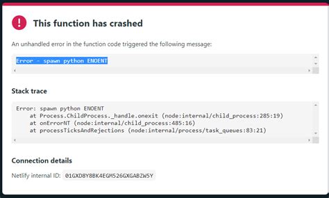 Node Js Using Netlify To Deploying Python Script Written In Node JS