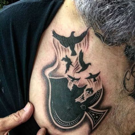 Ace Of Spades Tattoo Drawing At Evelyn Hampton Blog