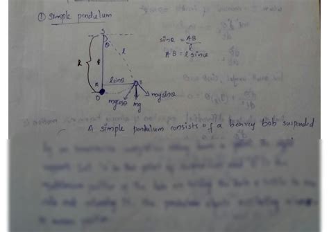 SOLUTION Simple Pendulum Oscillations Studypool