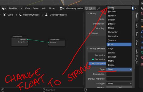 Solved Where Is Coloruv Map Inside The Group Input Node In Blender 41 Materials And