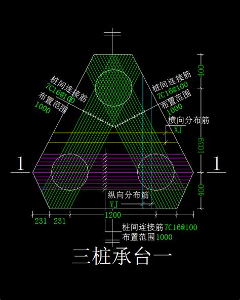请问三桩承台的布置范围和每侧分布筋长度怎么确定 服务新干线答疑解惑
