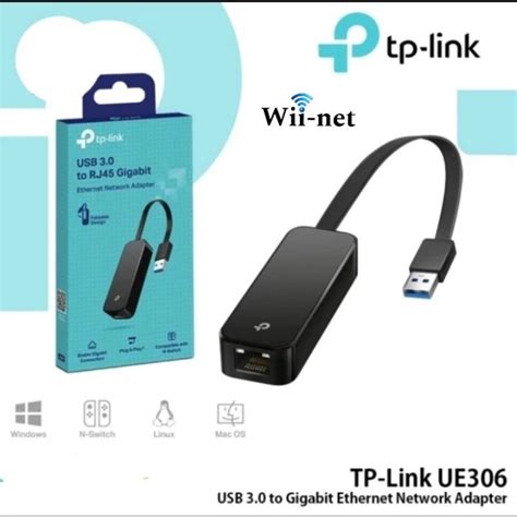 Tp Link Ue Usb To Lan Rj Gigabit Ethernet Network Adapter Shopee Singapore