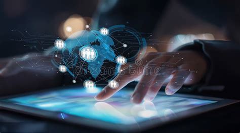 Expanding Opportunities People Networking For Business Success Eide Stock Image Image Of